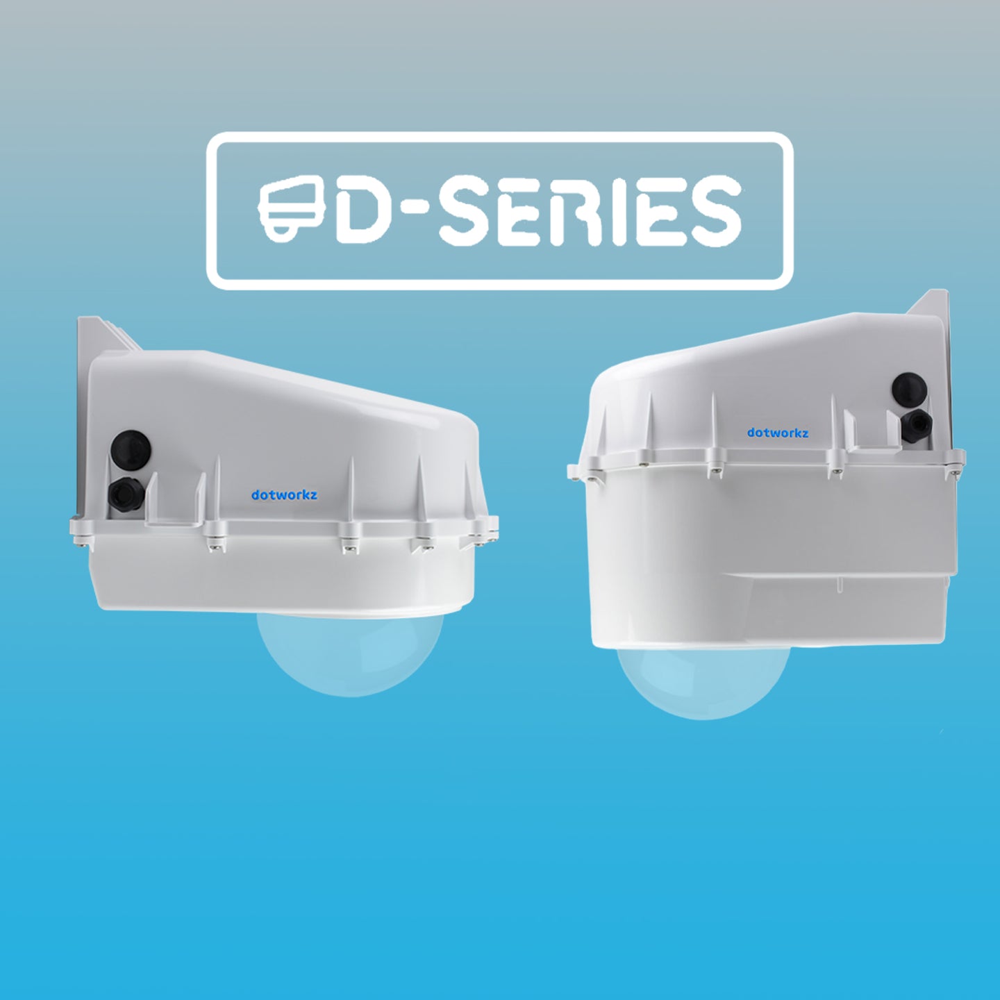 D Series - PTZ / Static / Fixed / CCTV Security Outdoor Camera Housing / Enclosure - Dotworkz